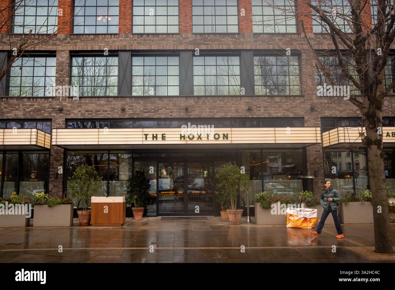LONDON- FEBRUARY 20, 2025: The Hoxton Shepherds Bush- Hotel, bar ...