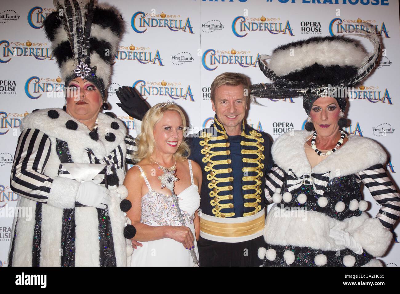 Jayne Torvill and Christopher Dean with Ugly Sisters attend Photocall ...