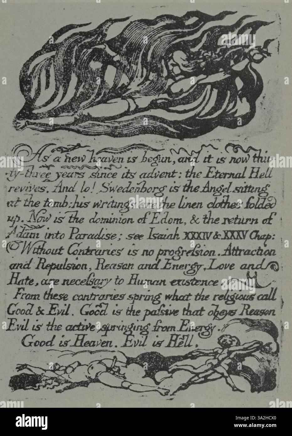 'Blake - Bindman, 084' by William Blake illustrates a powerful ...