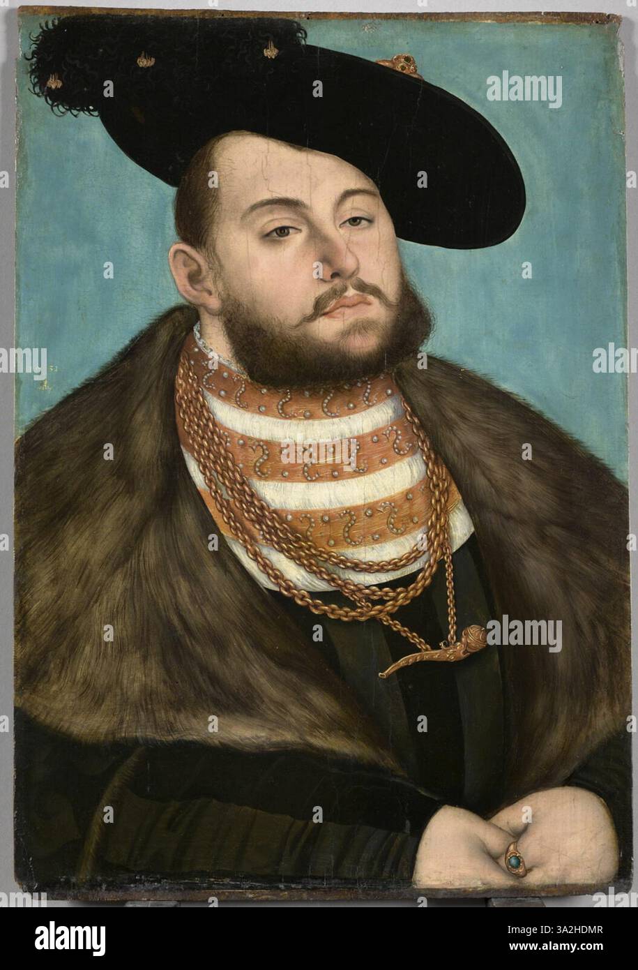 This portrait of John Frederick the Magnanimous, Elector of Saxony, by ...