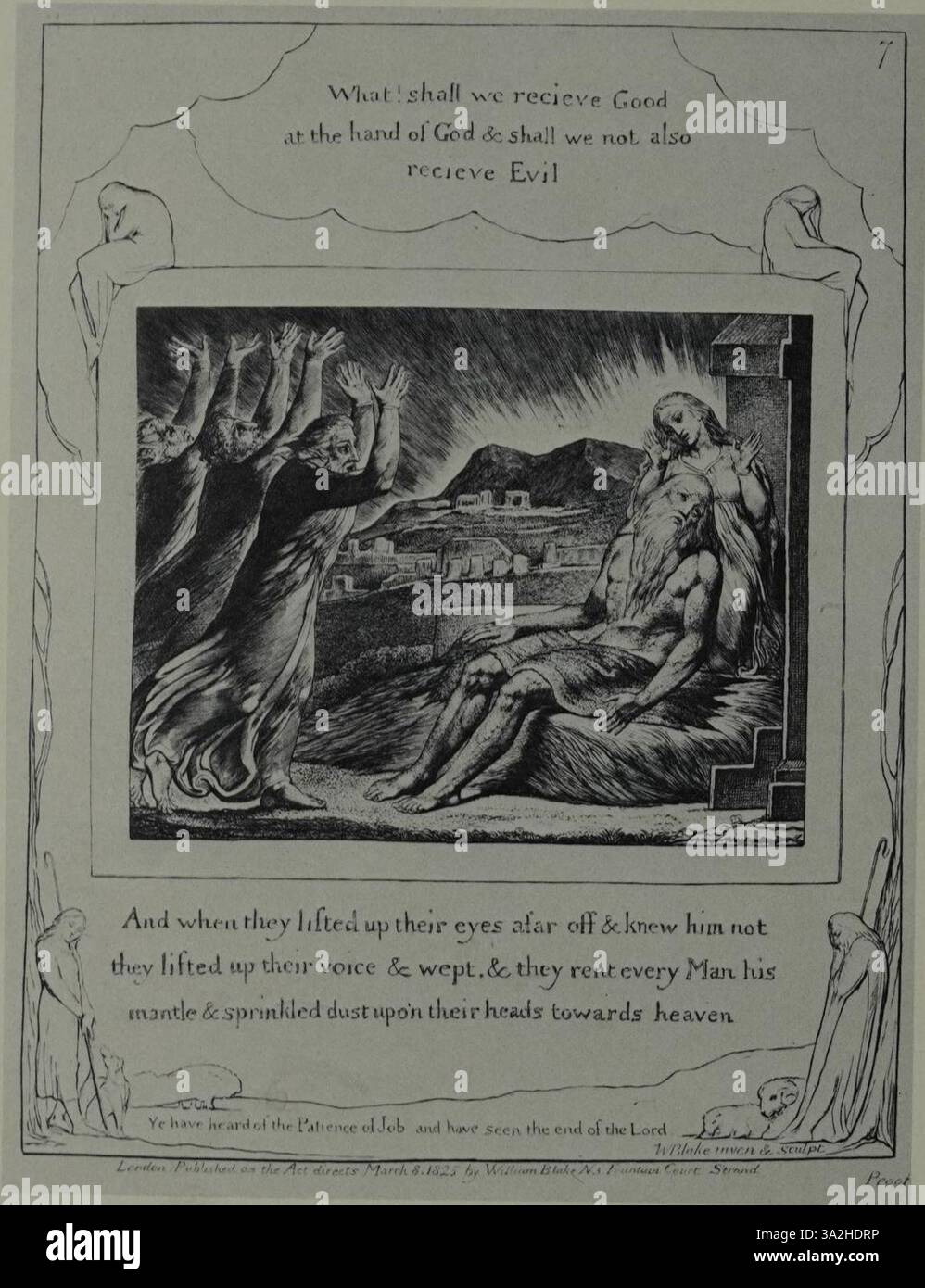 This artwork by William Blake captures his signature use of vivid ...