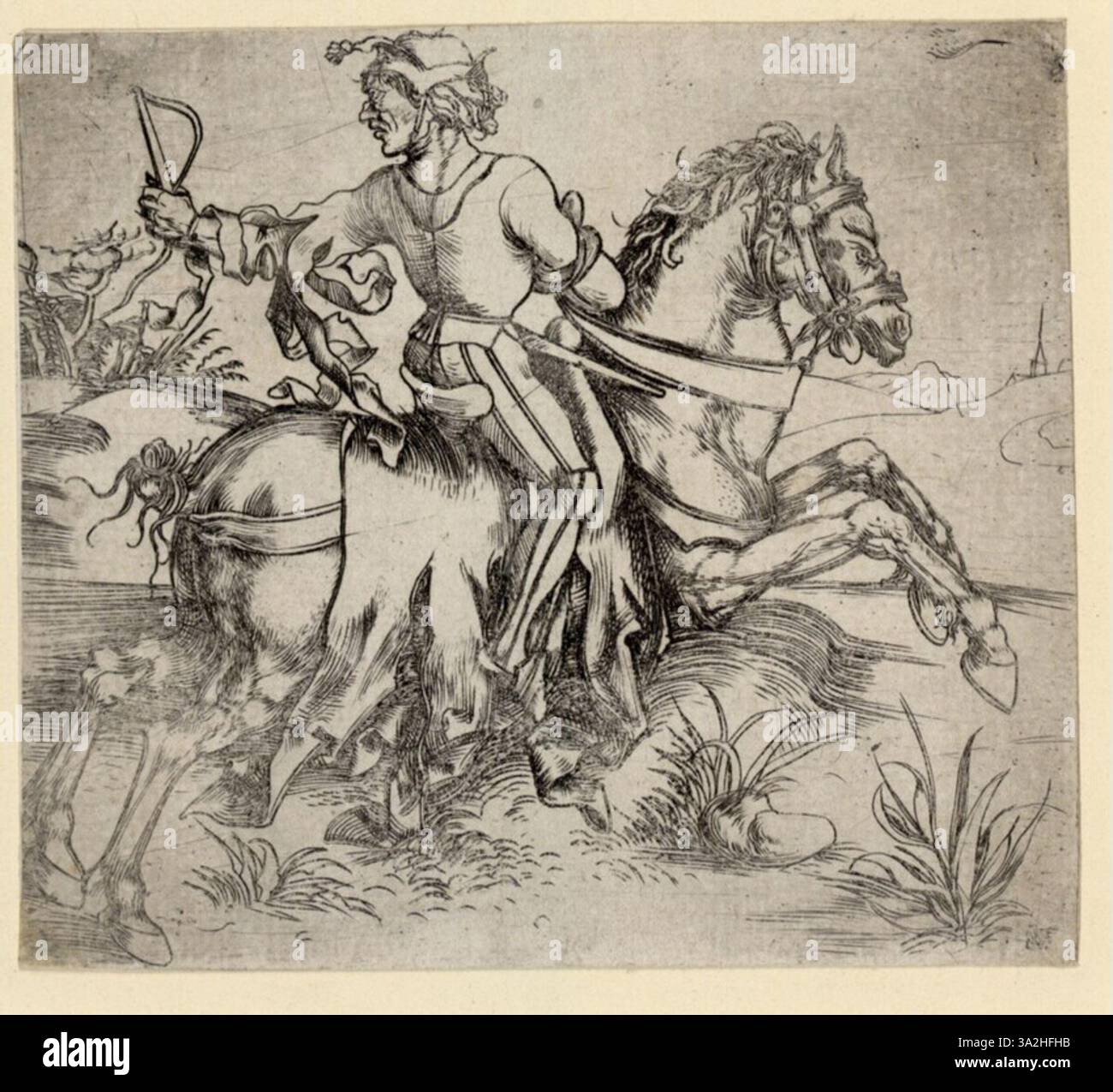 This copper engraving, attributed to the Monogrammist WB and linked to ...