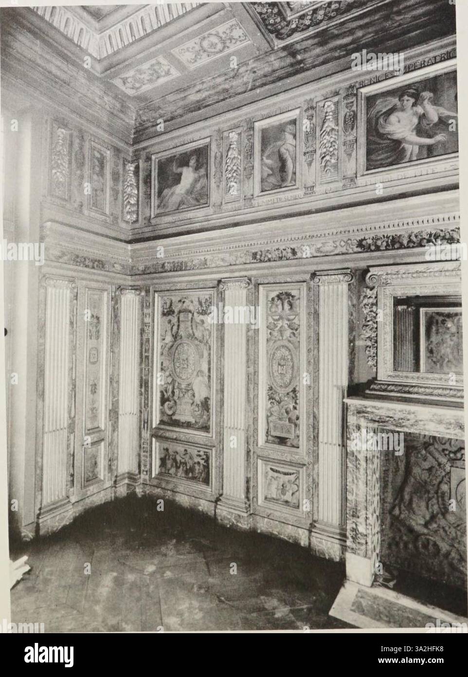 Simon Vouet's piece features baroque techniques, capturing the subject ...