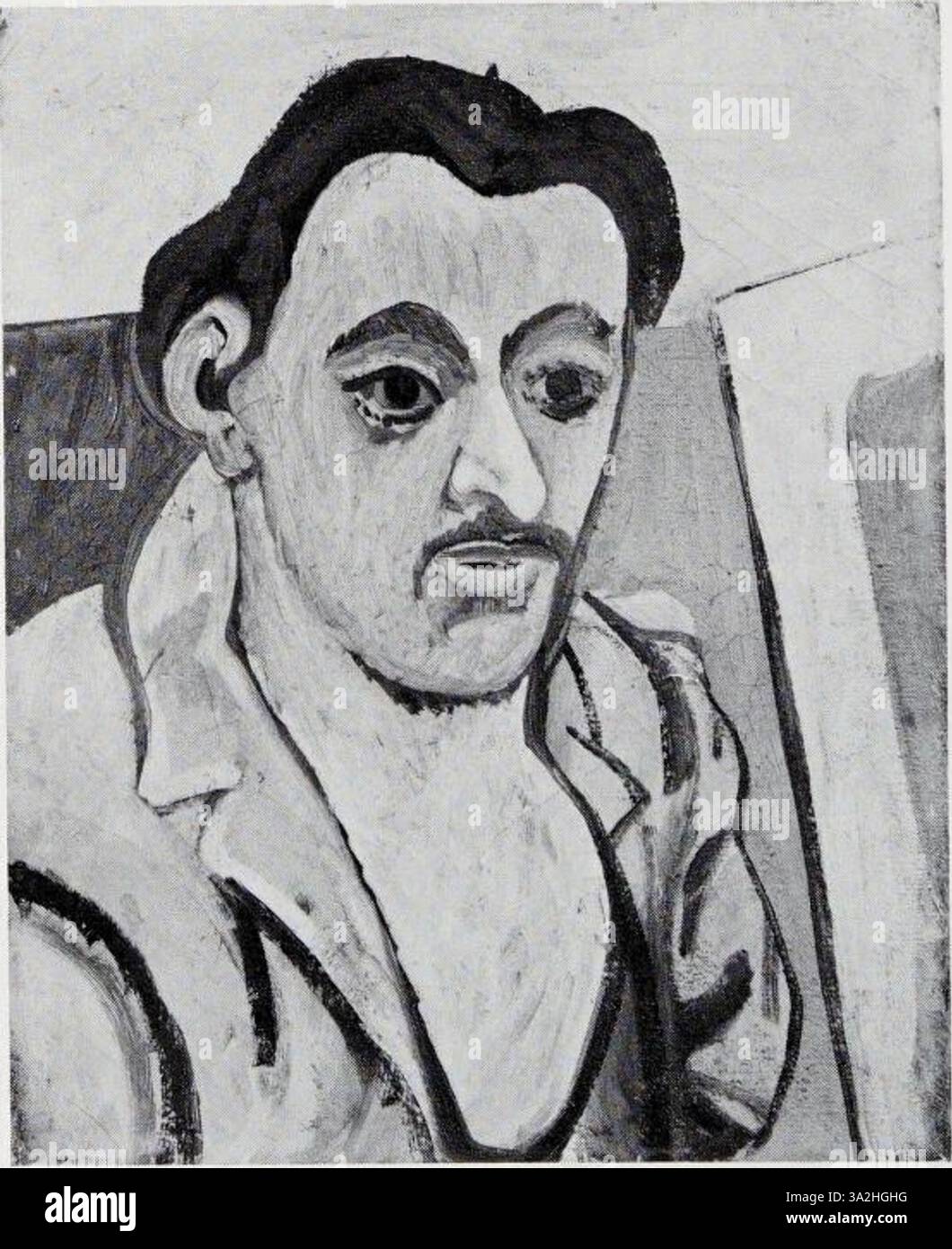 This piece by Arshile Gorky combines fluid organic shapes and a dynamic ...