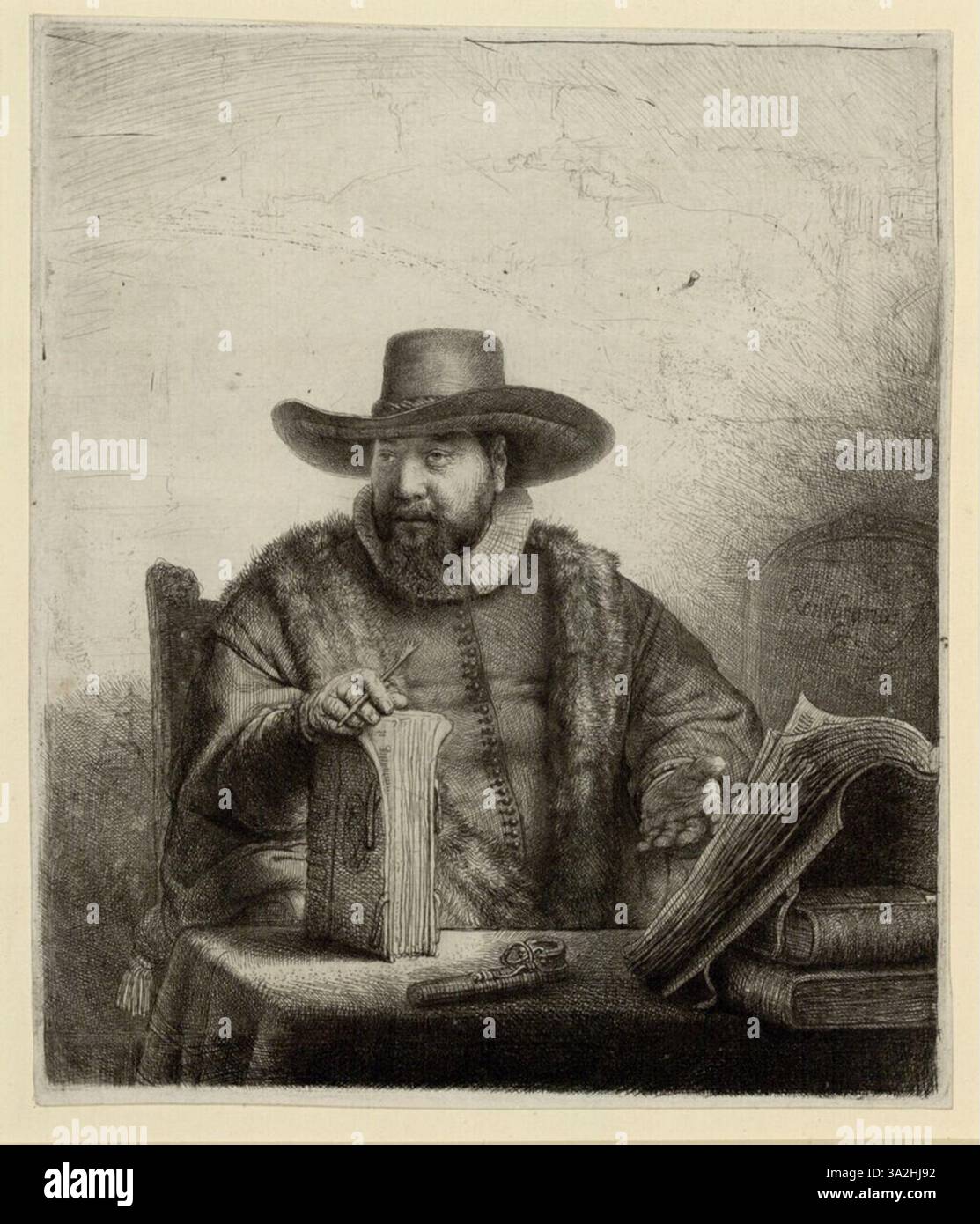 This 1606-1669 Rembrandt portrait demonstrates the artist’s use of ...