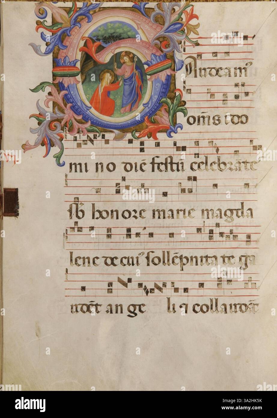 In this painting, Fra Angelico depicts the resurrected Christ appearing ...