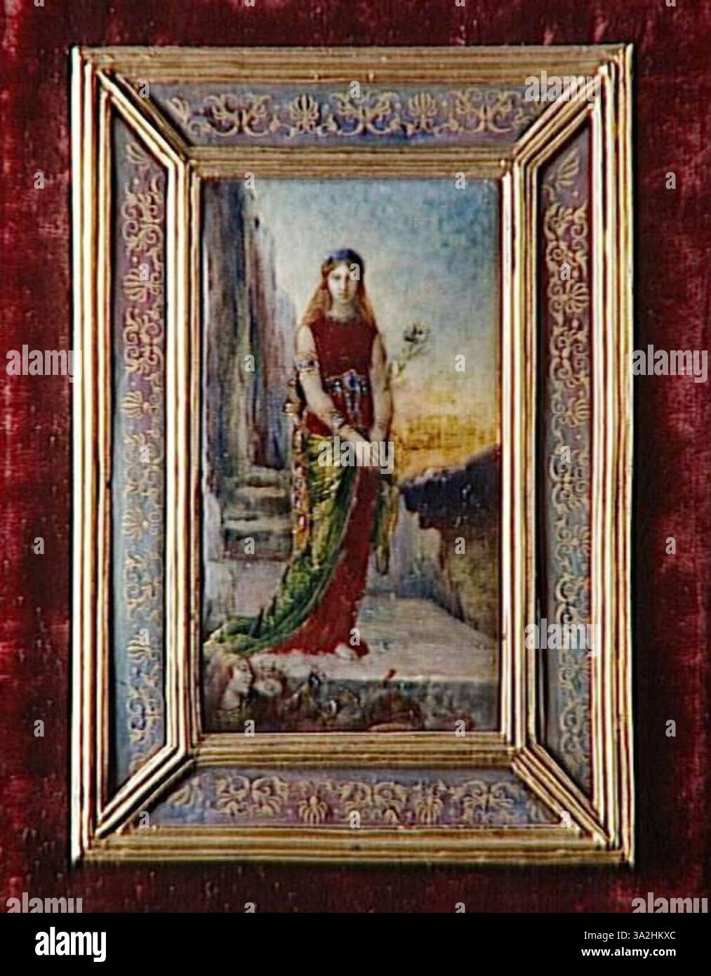 'Hélène' by Paul Grandhomme, painted in 1893, shows the mythological ...