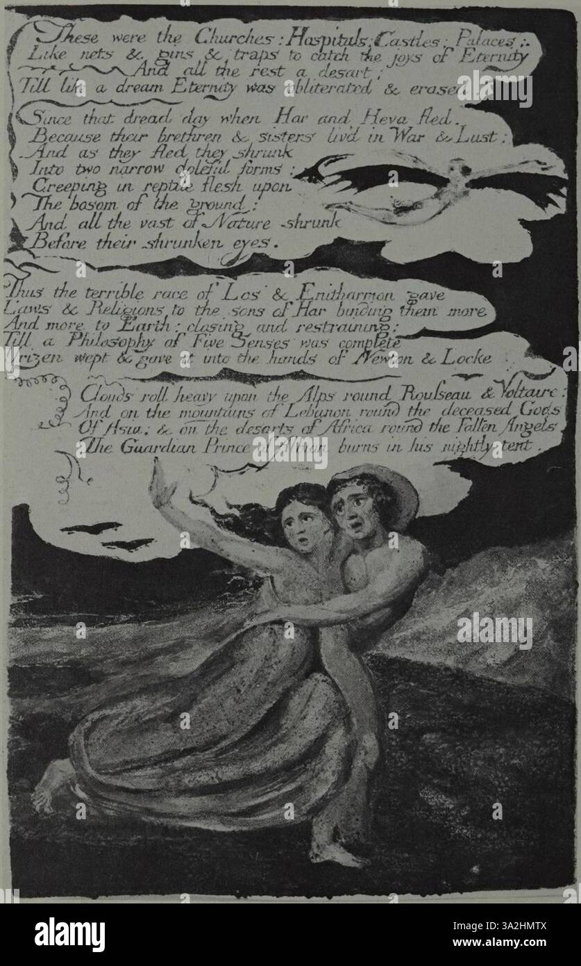 Blake’s 273 work features powerful figures in dramatic poses, utilizing ...