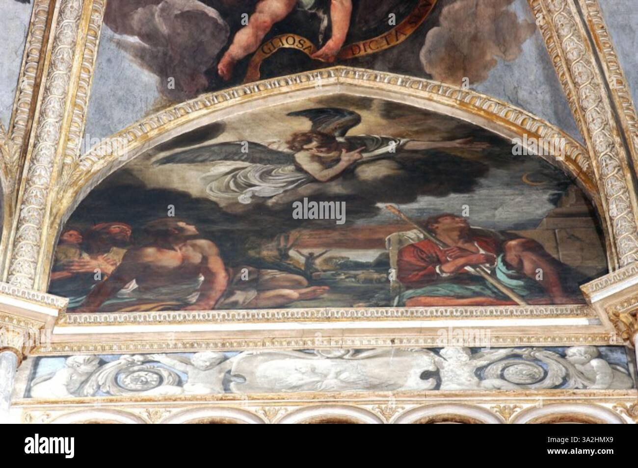 Guercino’s Annunciation to the Shepherds, painted between 1626 and 1627 ...