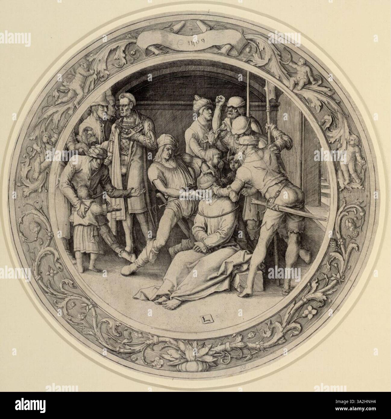 This piece by Lucas van Leyden from the early 1500s reflects the artist ...