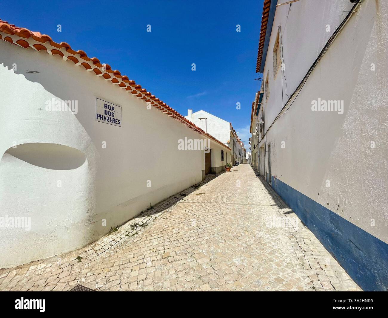 Portugal, Ericeira, old town Stock Photo - Alamy