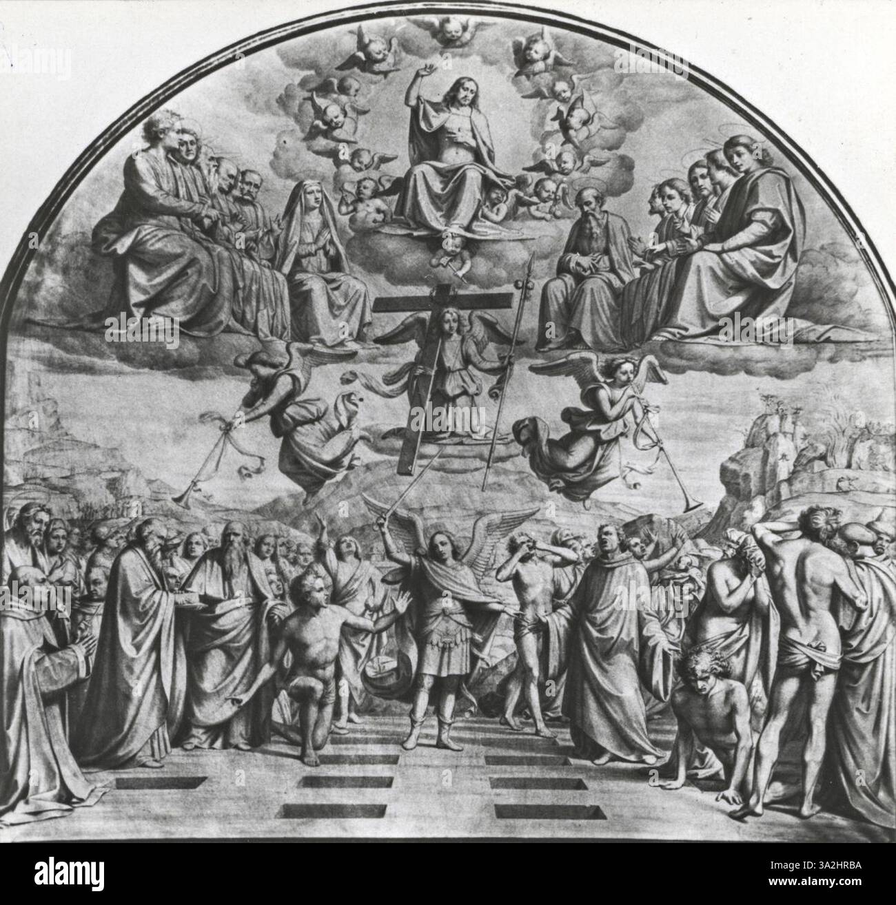 Bonajuti Raffaello’s 'Giudizio Universale' (Last Judgment) presents a ...