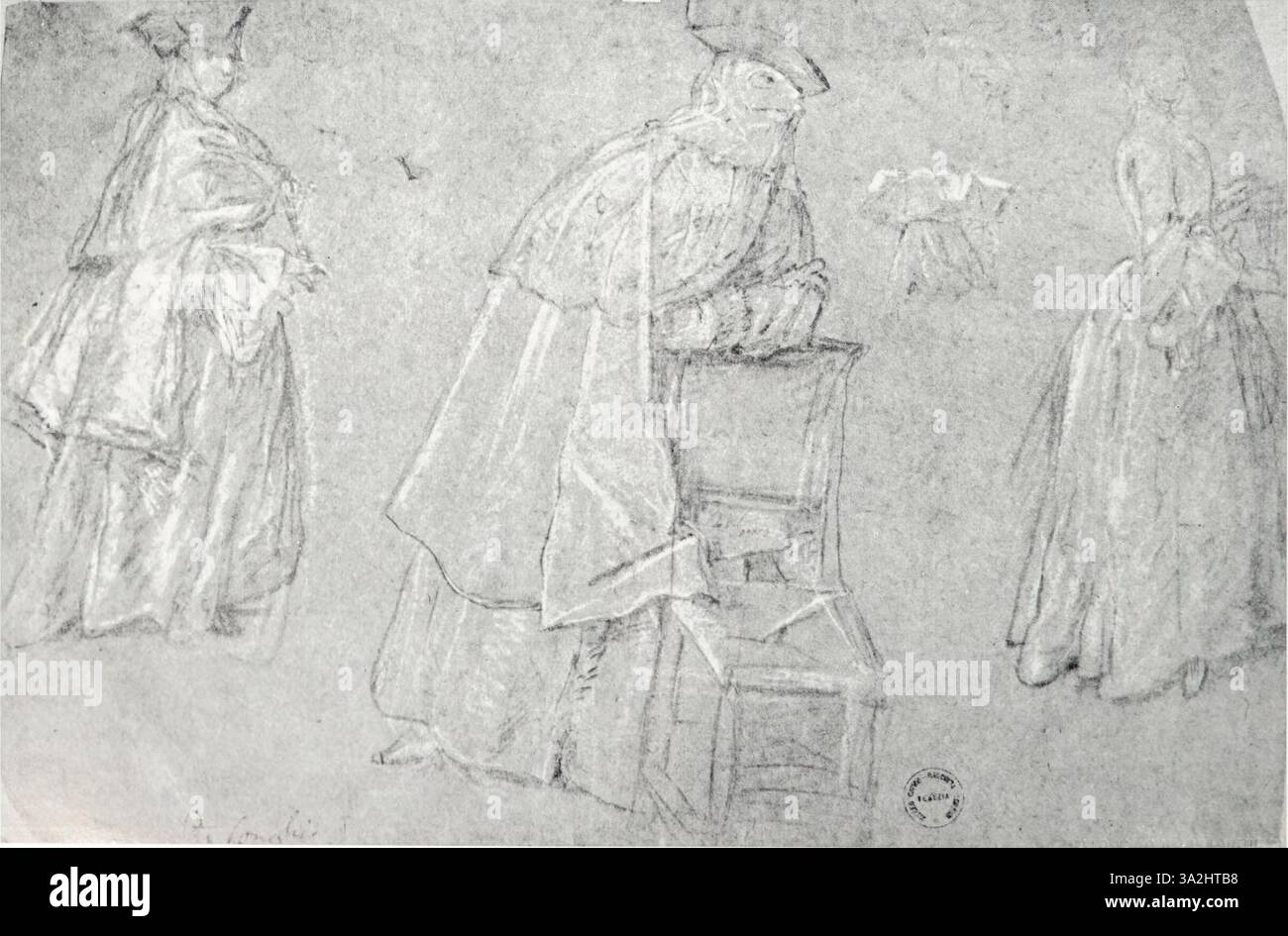 In this 1968 work, Pietro Longhi depicts an elegant social scene from ...