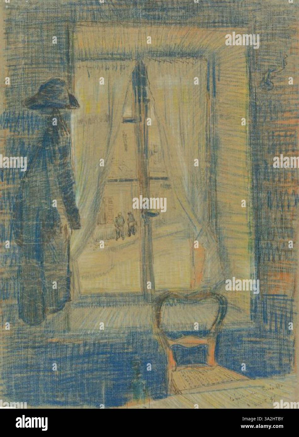 Vincent van Gogh’s 1962 work, noted for its expressive brushwork and ...