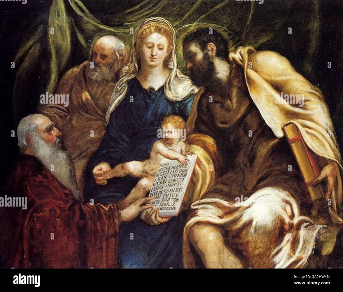This work by Jacopo Tintoretto illustrates his distinctive style of ...