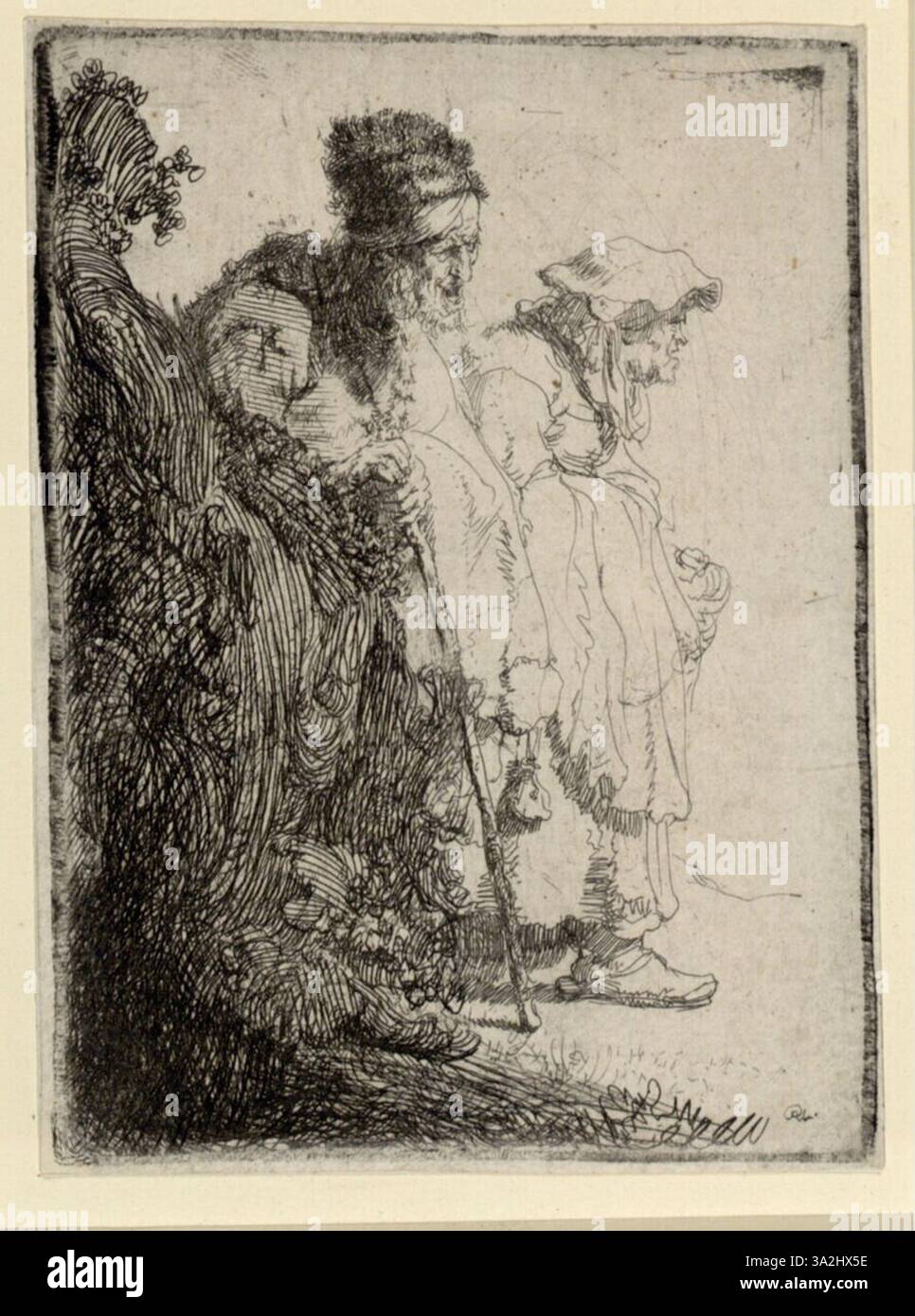 In this piece, Rembrandt displays his renowned ability to convey human ...