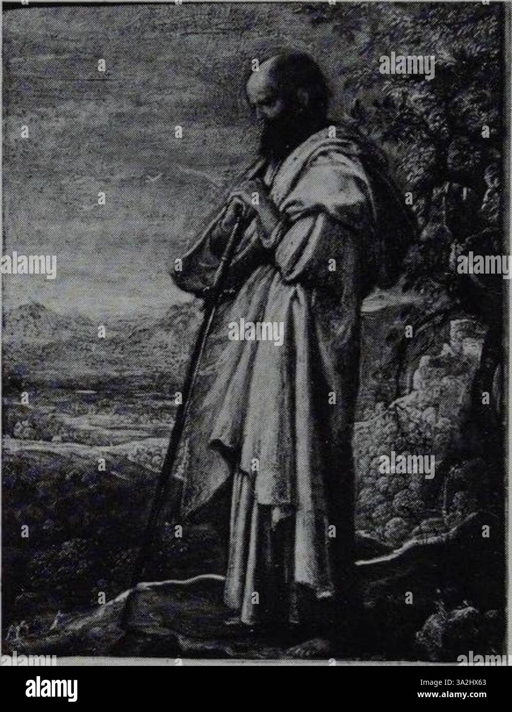 This engraving by Adam Elsheimer captures a biblical or historical ...