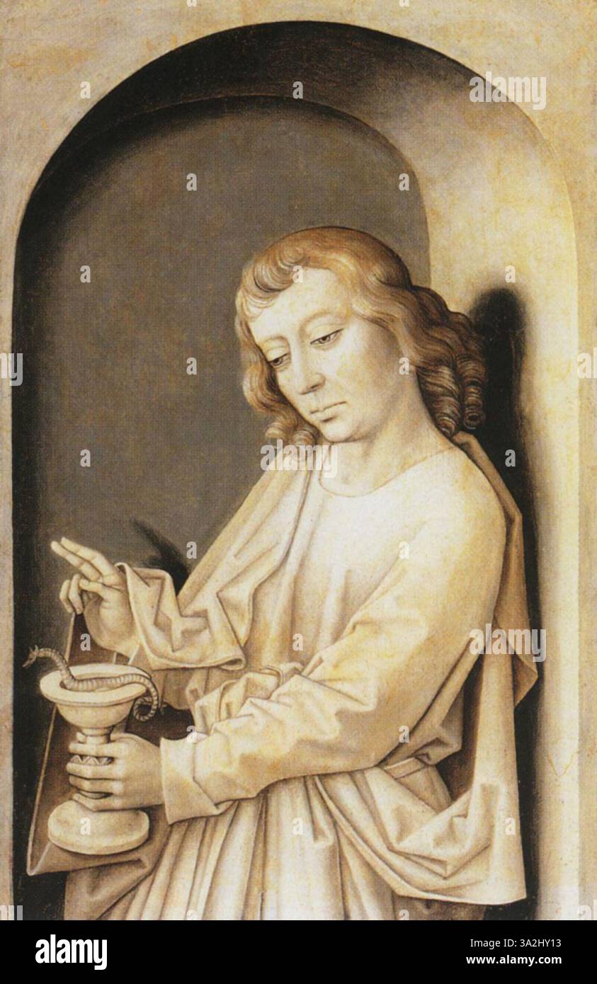 The altarpiece shutters by the Master of the Legend of Saint Catherine ...