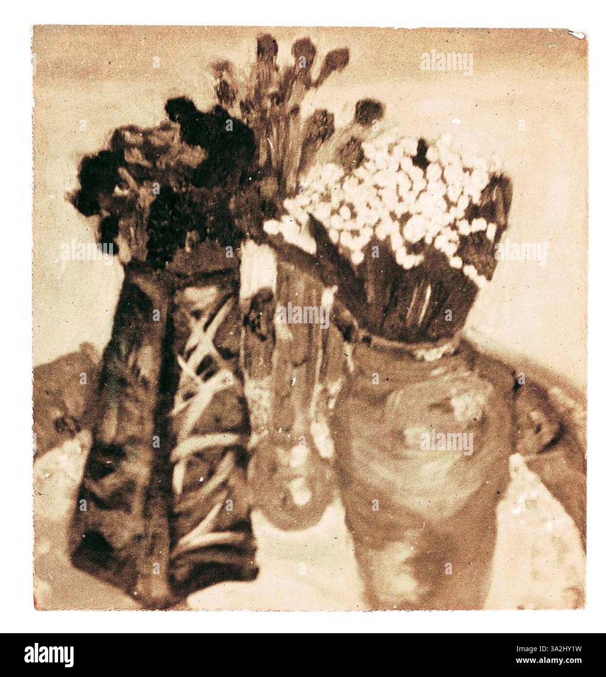 This image represents a work by Arnold Schoenberg, featuring his iconic ...