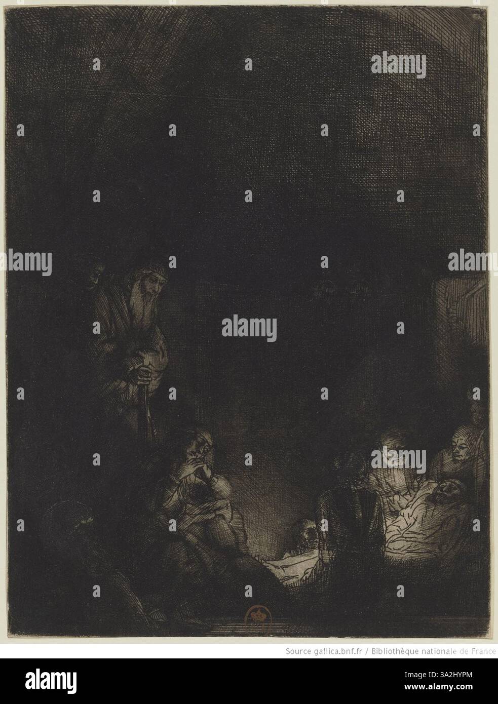 A self-portrait demonstrating Rembrandt’s intricate technique with ...