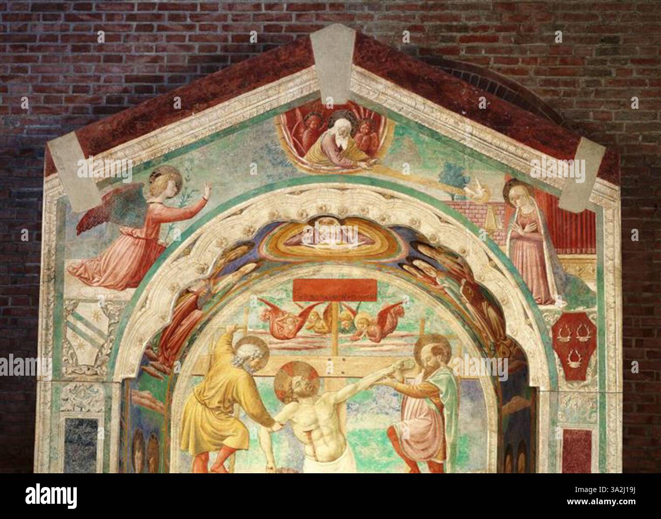 Gozzoli’s work, ‘Sanctuary of the Executed,’ portrays a somber scene of ...