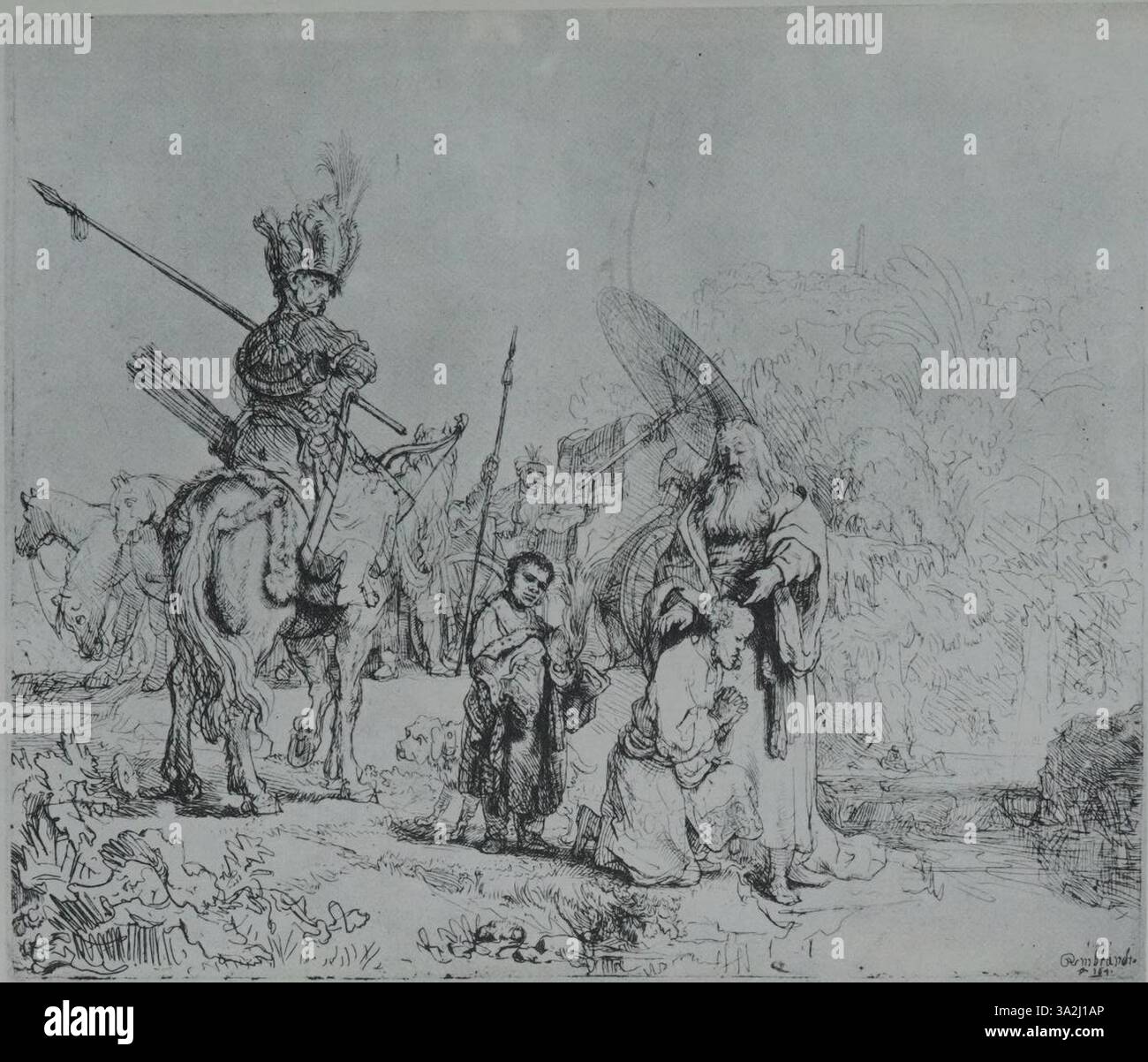 In 'White and Boon B098-I,' Rembrandt’s mastery of light and shadow is ...