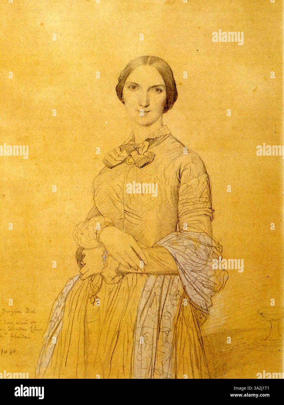 This portrait by Jean-Auguste-Dominique Ingres captures Madame ...