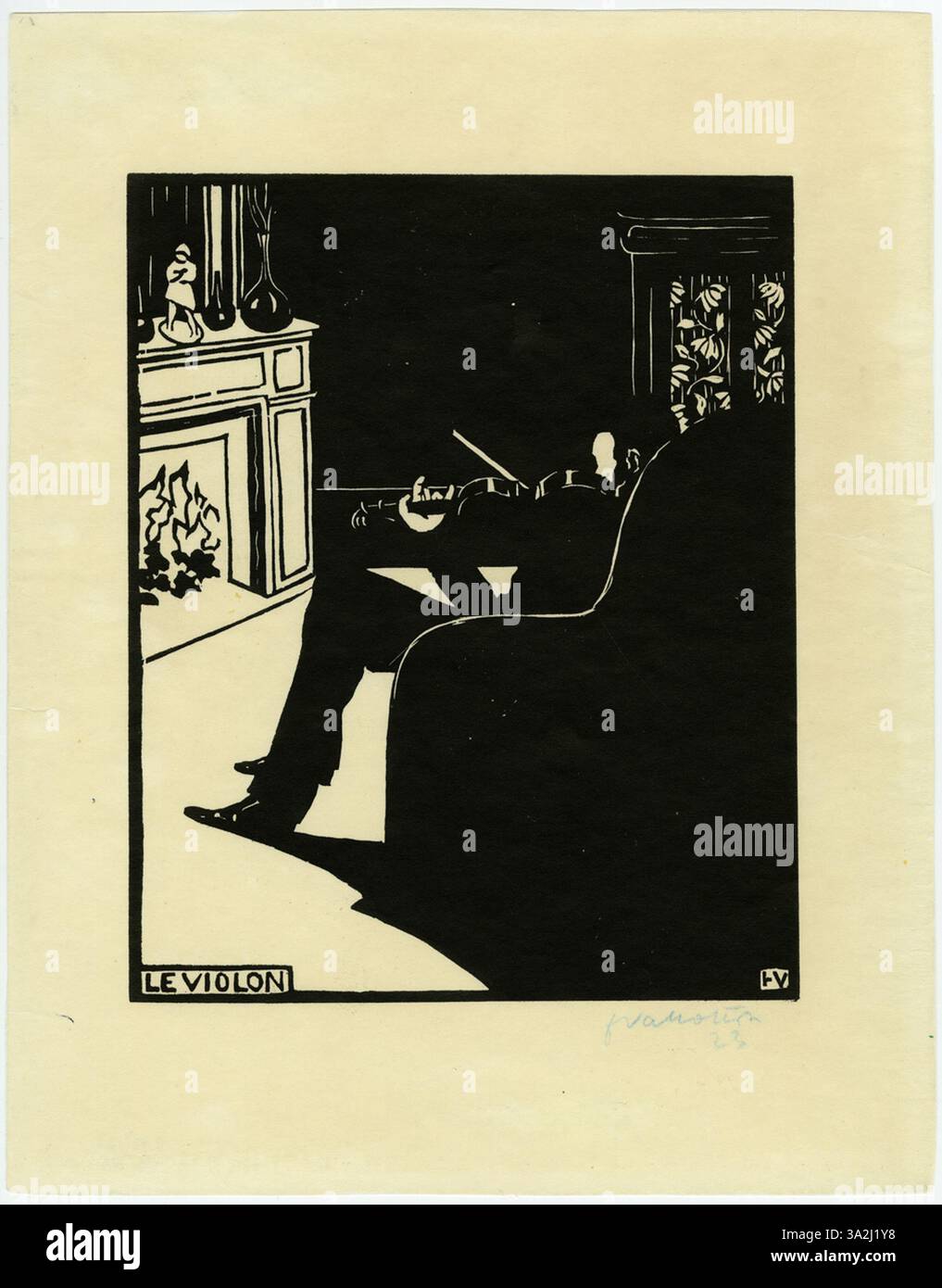 'Les instruments de musique, planche 3' depicts the violin, emphasizing ...