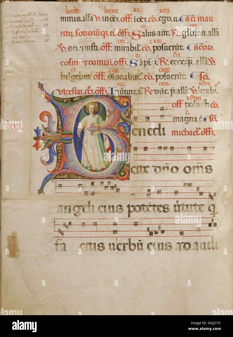 Beato Angelico’s depiction of Saint Michael the Archangel shows him in ...