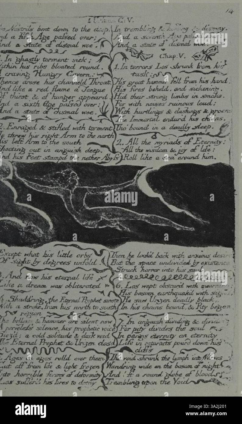 Blake's 199 work presents an emotionally charged scene, where the use ...