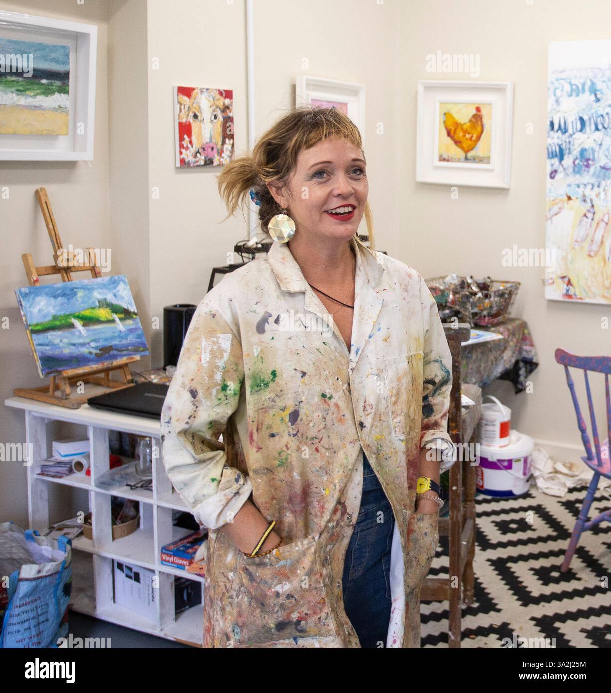 deborah donnelly, artist Stock Photo - Alamy