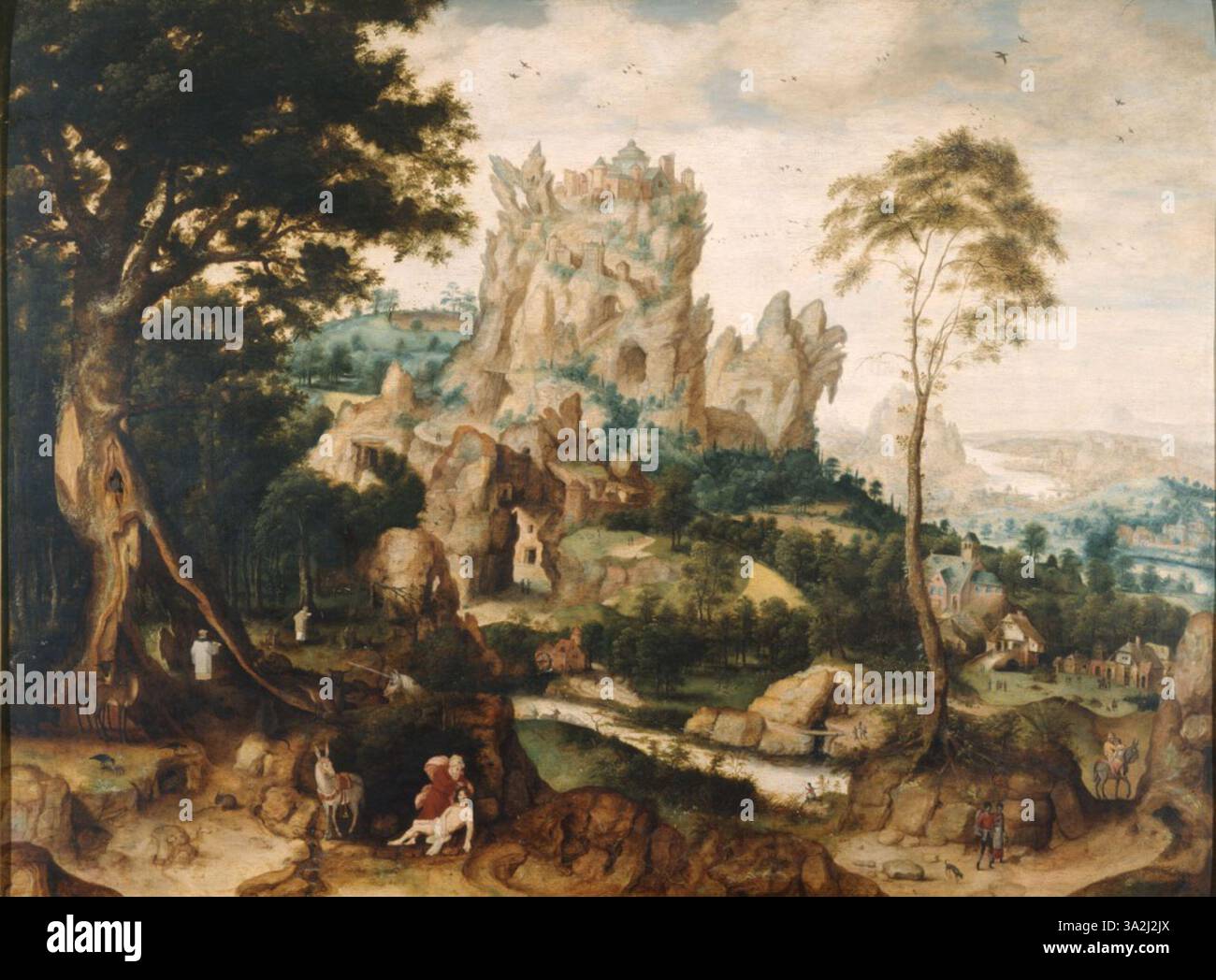 Henri Bles’ painting 'The Parable of the Good Samaritan' illustrates ...