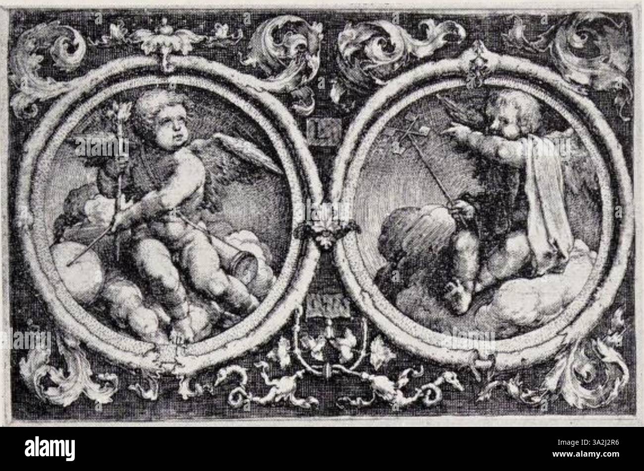 The engraving 'Hollstein B171' by Lucas van Leyden is a religious ...