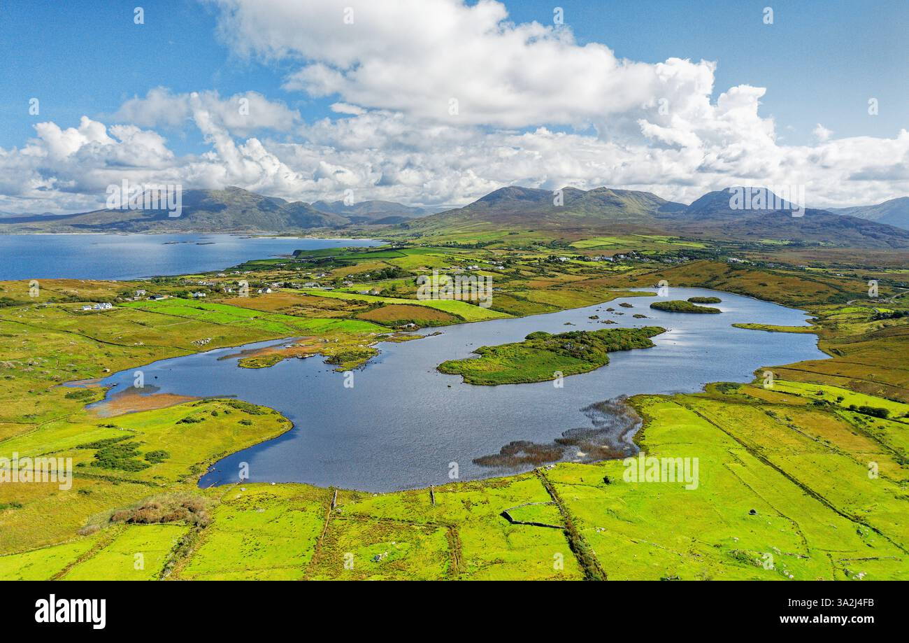 Ireland landscape aerial hi-res stock photography and images - Alamy