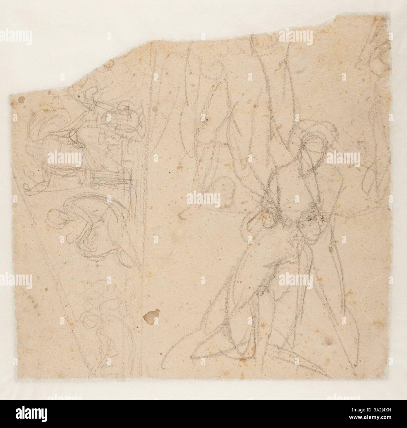 C711v by Thorvaldsen portrays a human figure in a dynamic pose ...