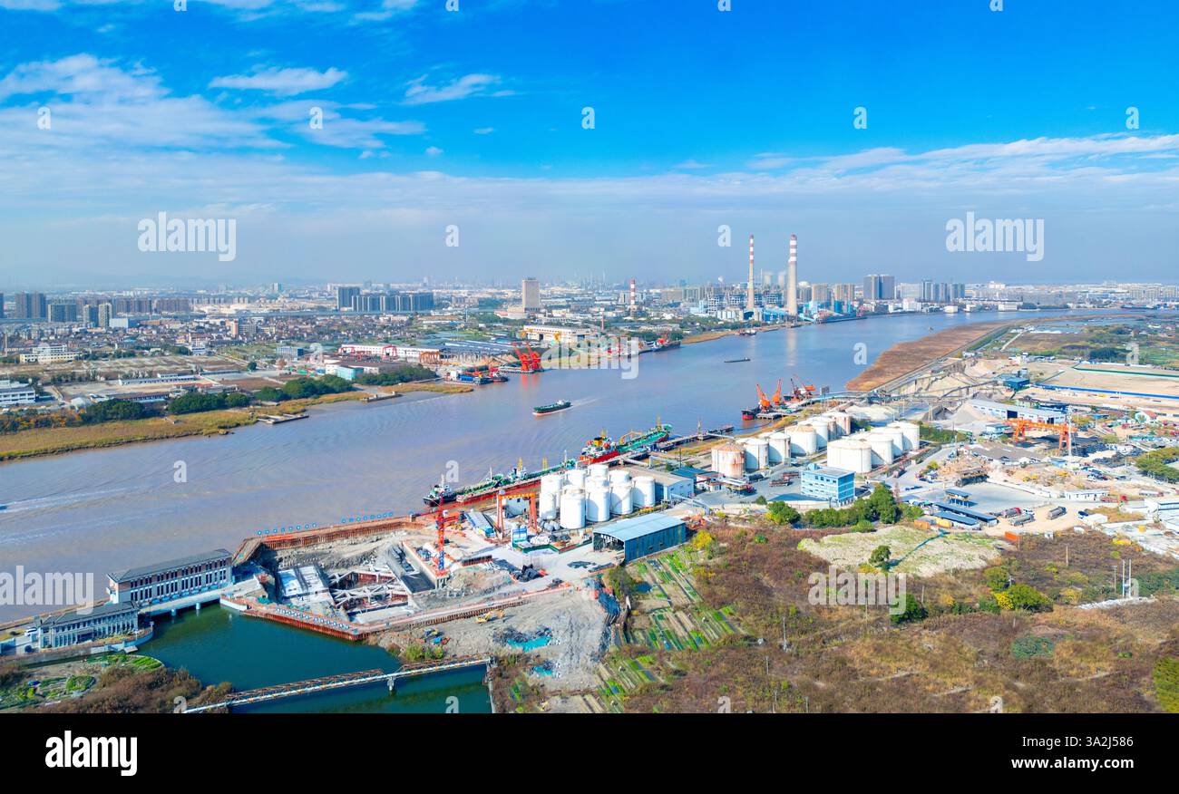 Yongjiang River Industrial Zone, Beilun District, Ningbo City, Zhejiang ...