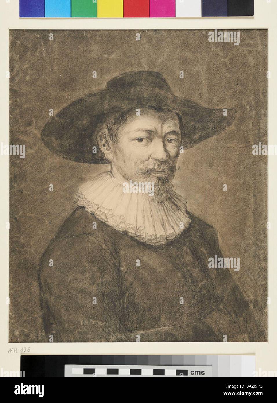 This portrait, after Rembrandt, shows Herman Doomer, a key figure ...