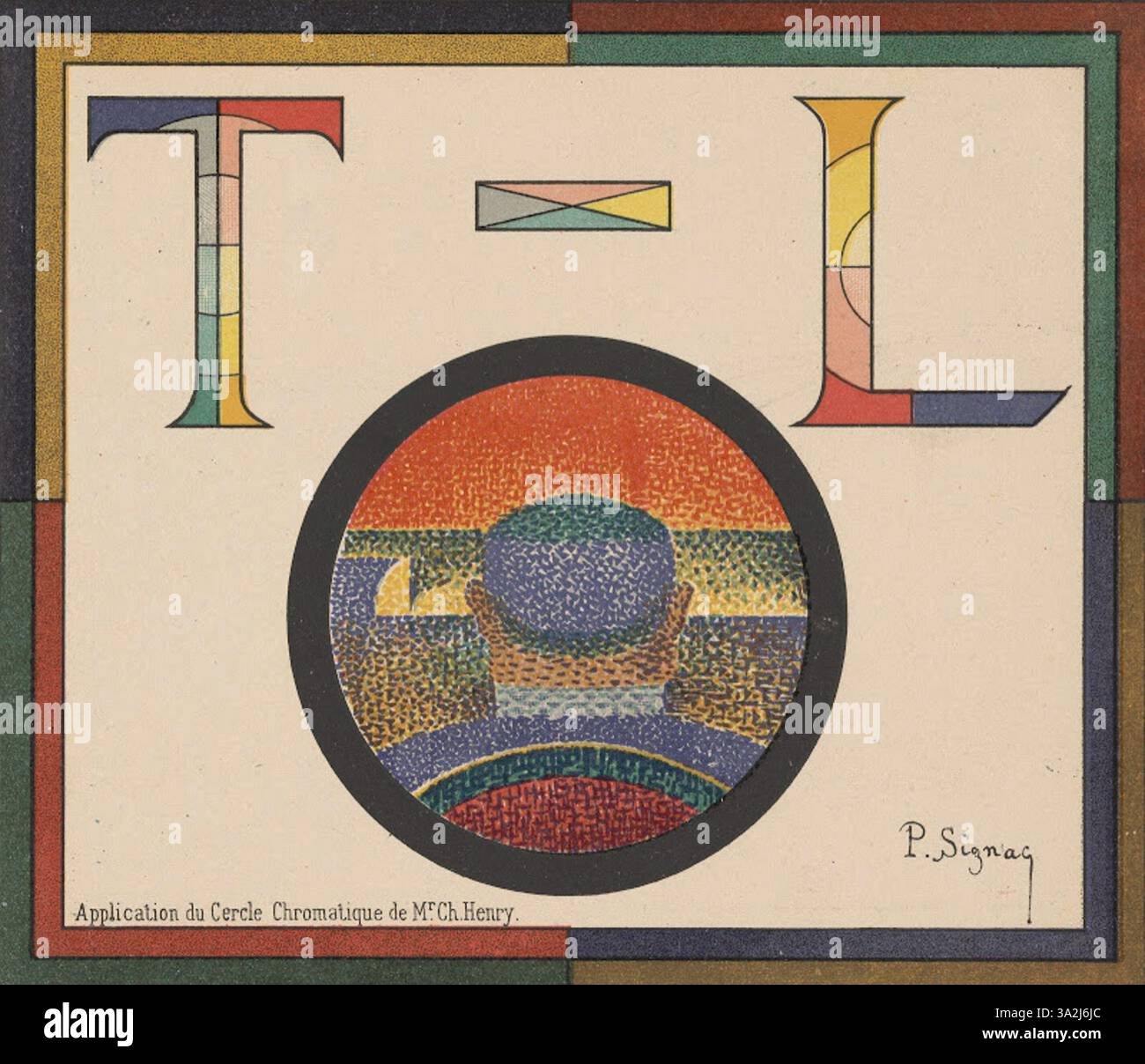 Paul Signac’s 1992 piece, held at the Van Gogh Museum, displays his ...