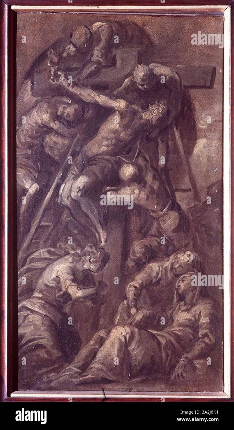 This version of the Deposition from the Cross depicts Christ’s body ...