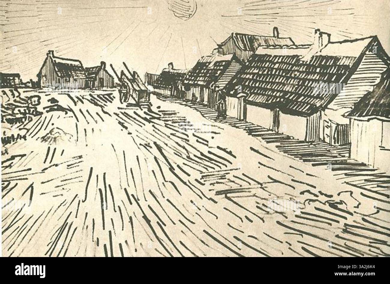 Van Gogh’s use of thick, textured brushstrokes and a deep color palette ...