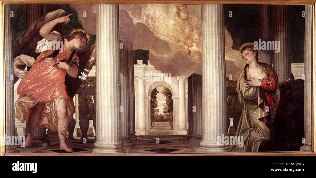 Veronese S Annunciation Captures The Biblical Moment When The Angel