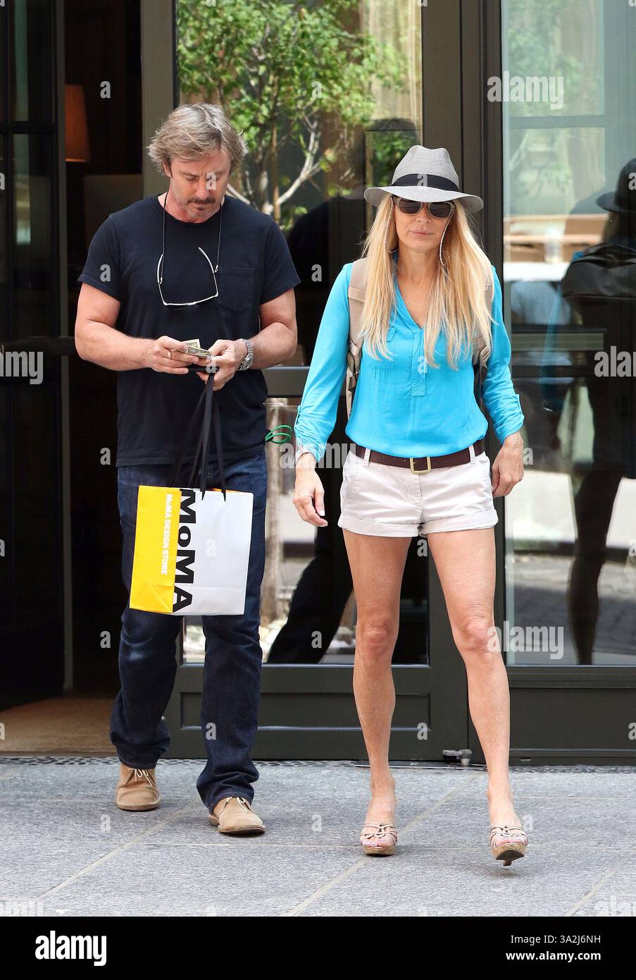 Jake Weber and Korri Culbertson out and about in downtown Manhattan ...