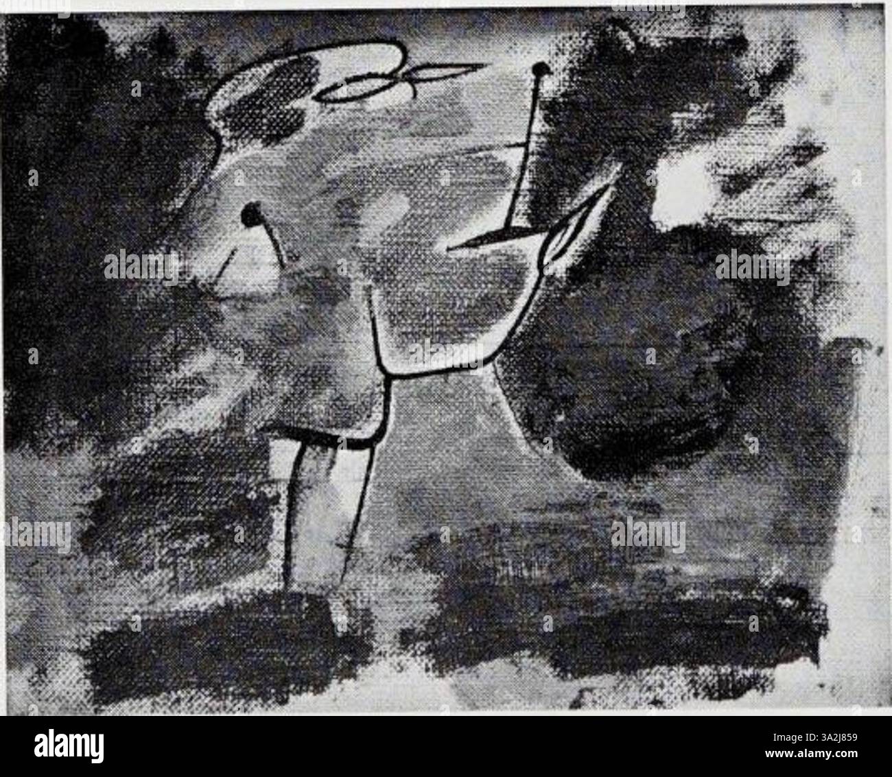 In this abstract work, Gorky uses sweeping organic forms and dynamic ...