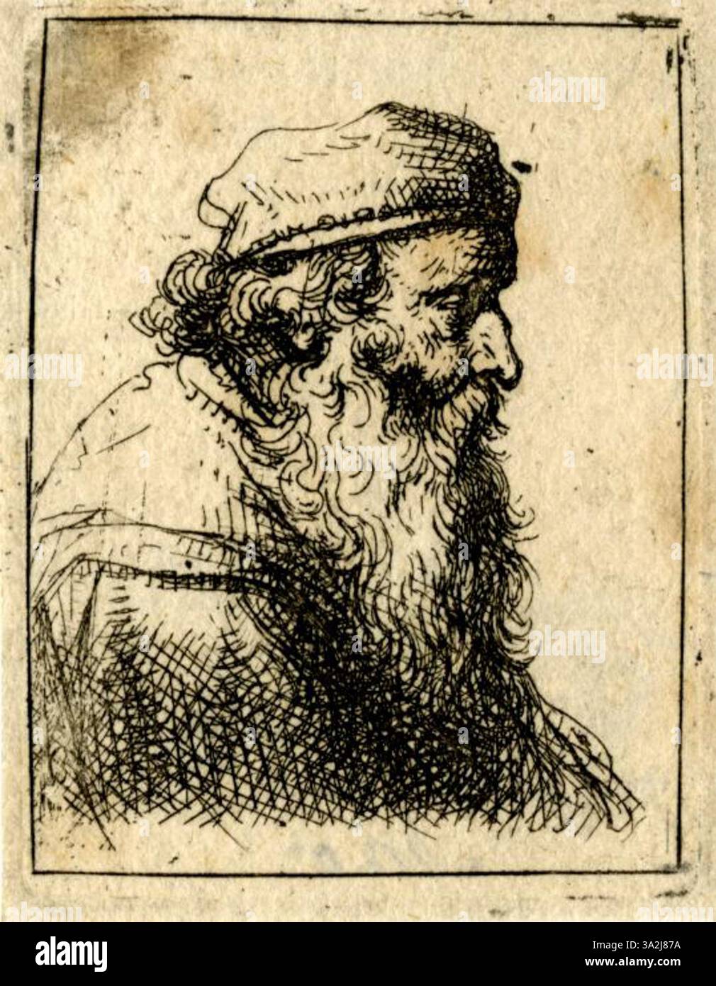 A portrait from the School of Rembrandt, showcasing the dramatic ...
