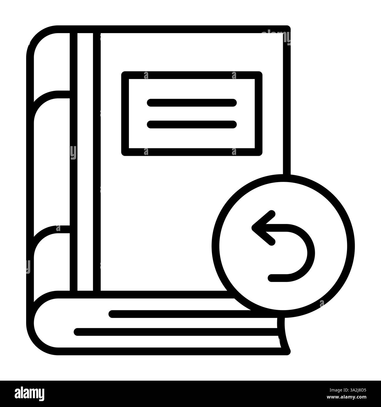 Czech this beautiful vector of return book in editable style Stock ...