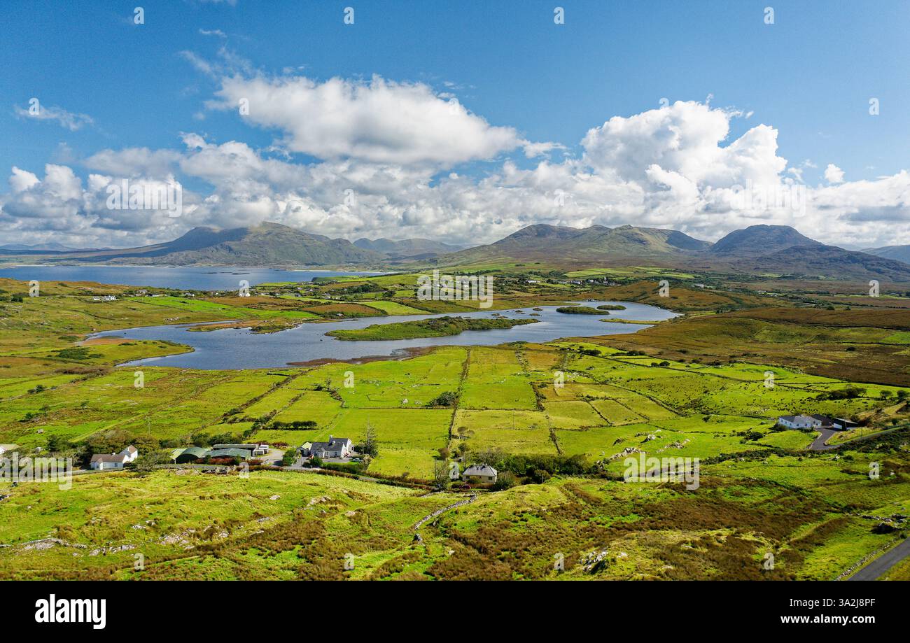 Galway harbour aerial hi-res stock photography and images - Alamy