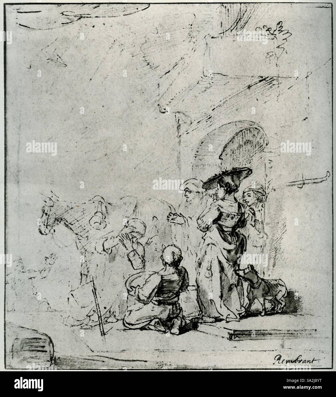 This portrait by Rembrandt captures a subject in a moment of emotional ...