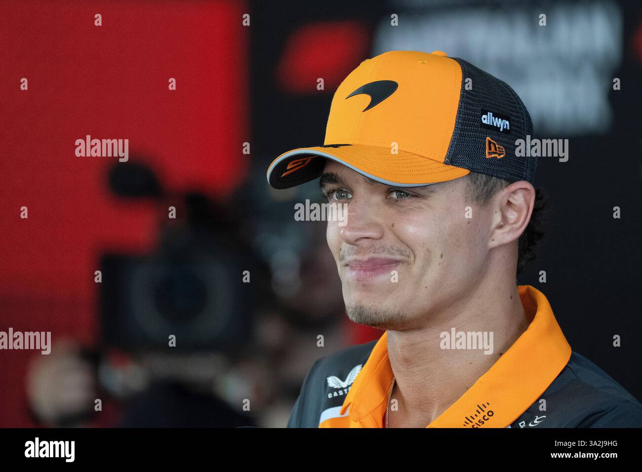 LANDO NORRIS (GBR) of McLaren Racing #4 during the FORMULA 1 LOUIS ...