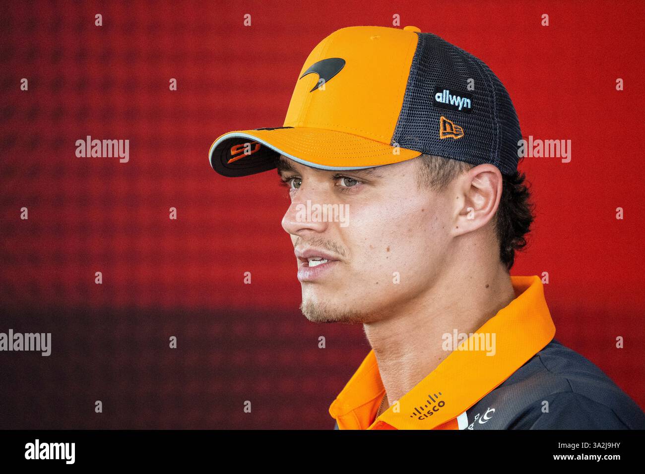 LANDO NORRIS (GBR) of McLaren Racing #4 during the FORMULA 1 LOUIS ...