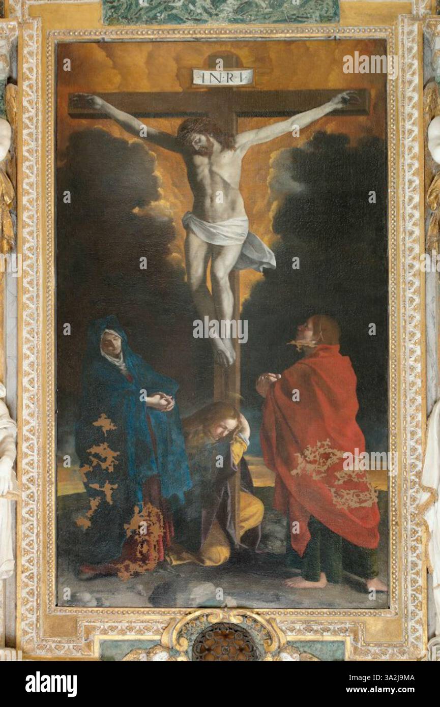 Orazio Gentileschi’s 1618 'Crocifissione' (Crucifixion) depicts the pivotal moment of Christ’s ...